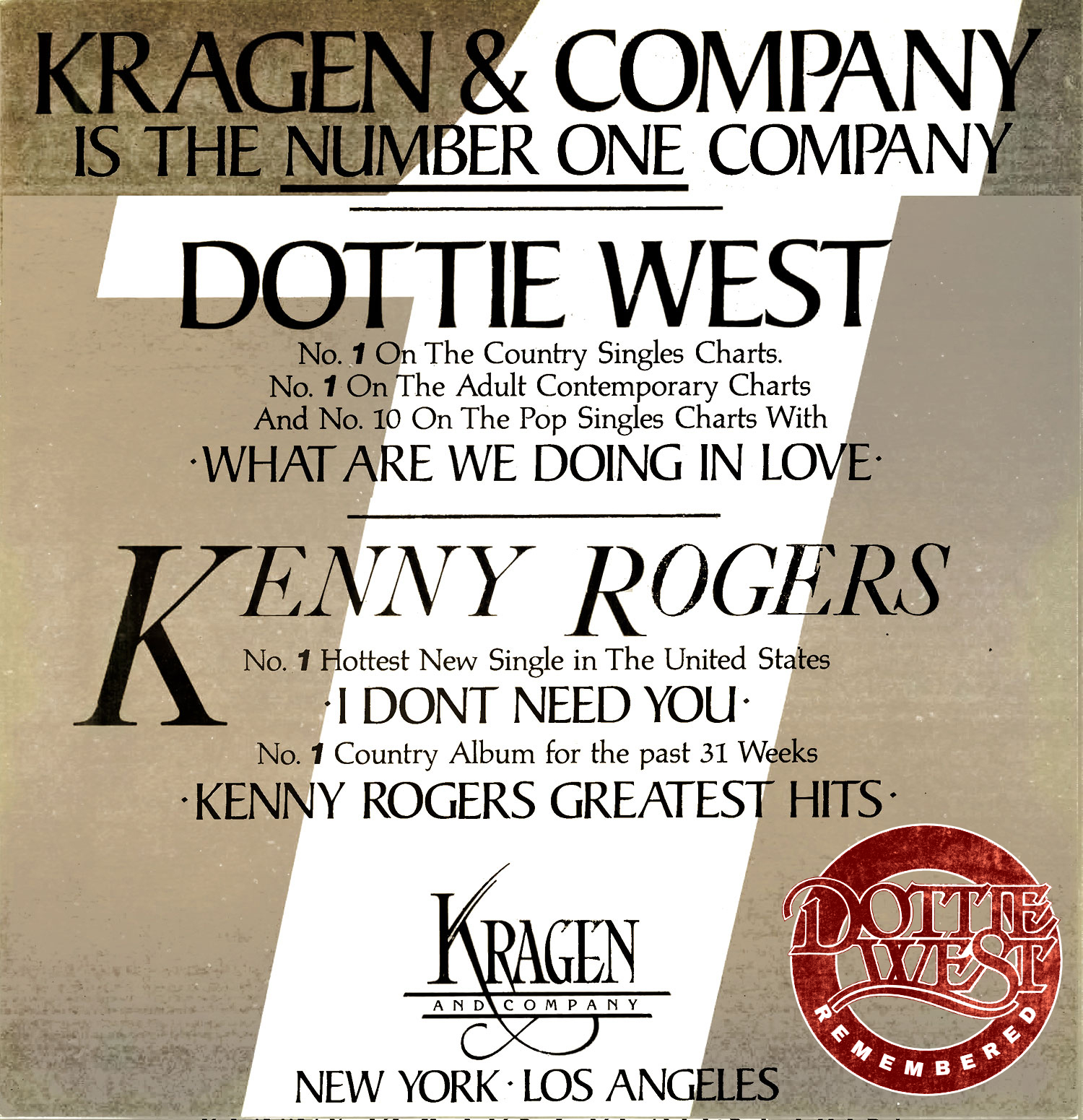 Dottie West Remembered » » 1981 | Wild West